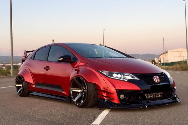 Tuning ”discret” pentru cel mai rapid hatchback de la Honda, Civic Type ...