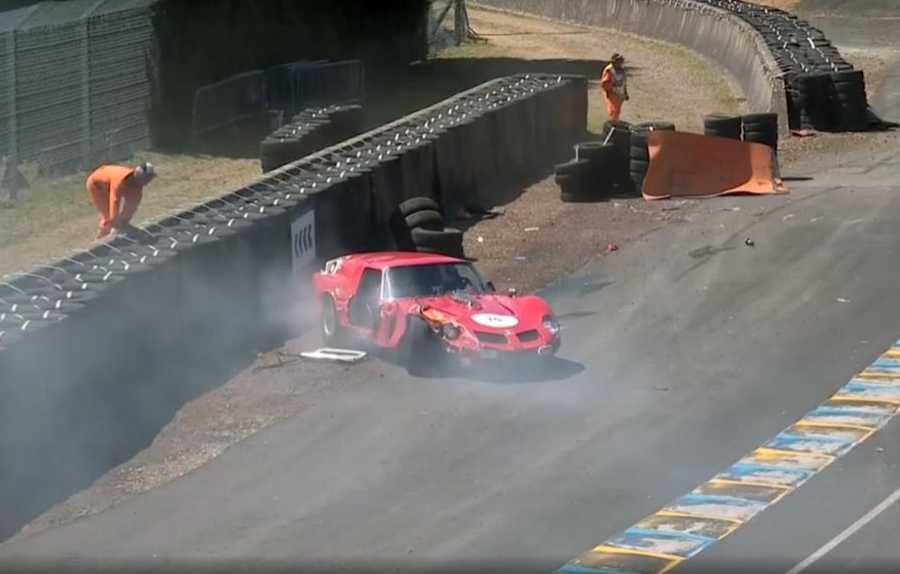 (VIDEO) Ferrari 250 SWB Breadvan de 30 mln de dolari a fost grav ...
